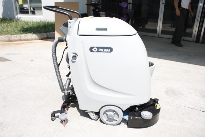 Small Hand Push Cleaner Compact Floor Scrubber Machine With 20m ...