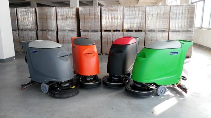 Green Ce Standard Floor Scrubber Dryer Machine High Quality Rubber