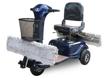 Double Pushing Driving Mop Floor Mopping Machine For Hospital , Simple ...