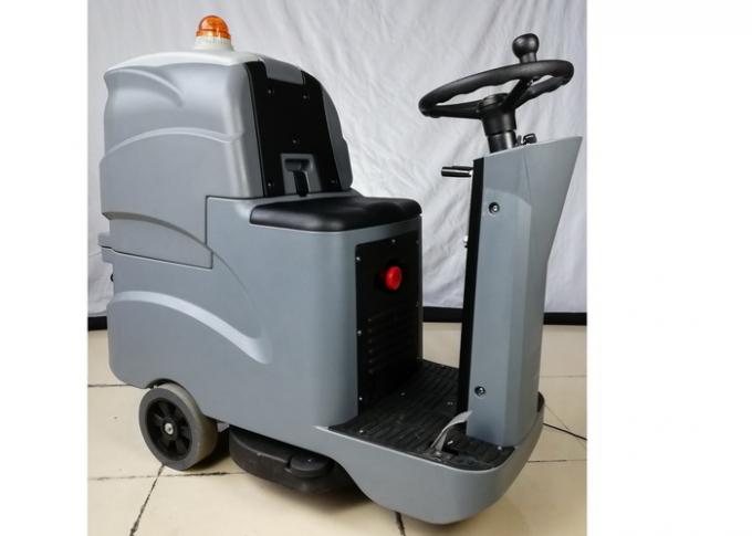 High Speed Ride On Floor Scrubber Dryer With Rear Wheel Drive 0-6km/H