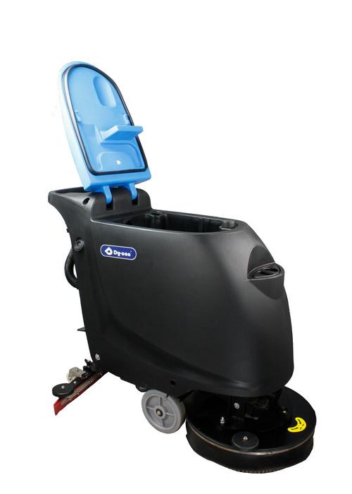 40L Battery Powered Auto Scrubber , Small Commercial Floor Cleaning Machine
