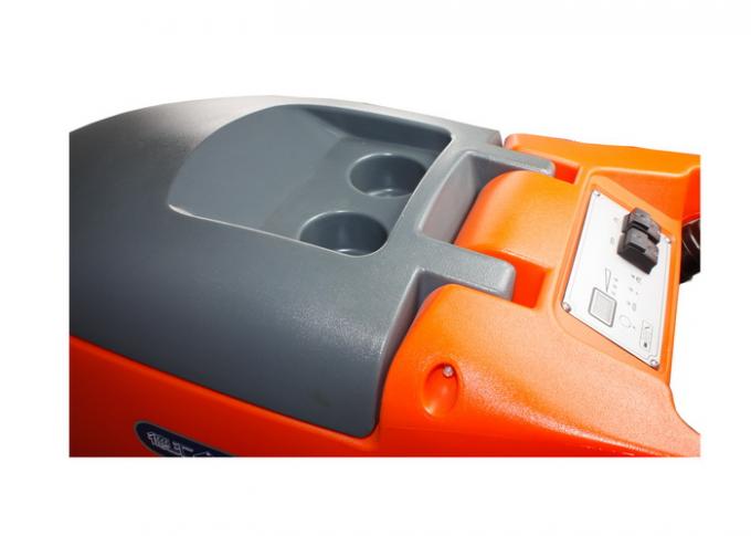 Colored Self Propelled Floor Cleaning Machines / Warehouse Walk Behind ...