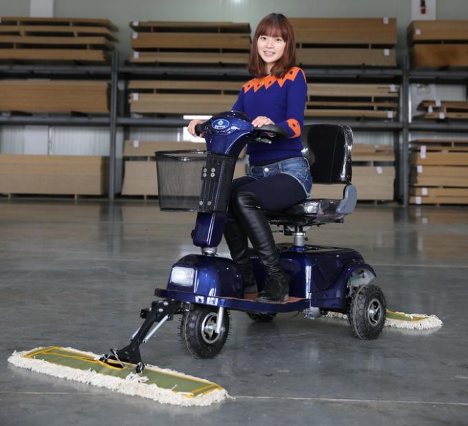 Battery Operated Floor Cleaning Machine , OEM Floor Mopping Machine