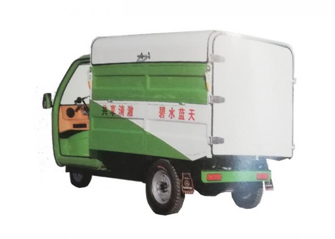 Energy Saving Garbage Collection Car , Waste Removal Trucks 2.5 M3