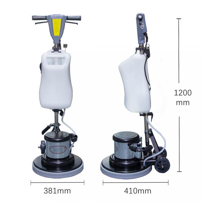 YJ-108 Lightweight Manual Push Floor Buffer Machines For Quick Cleaning