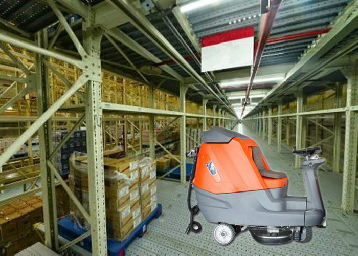 Big Shape Battery Powered Floor Scrubber Dryer Machine To Clean Larger ...