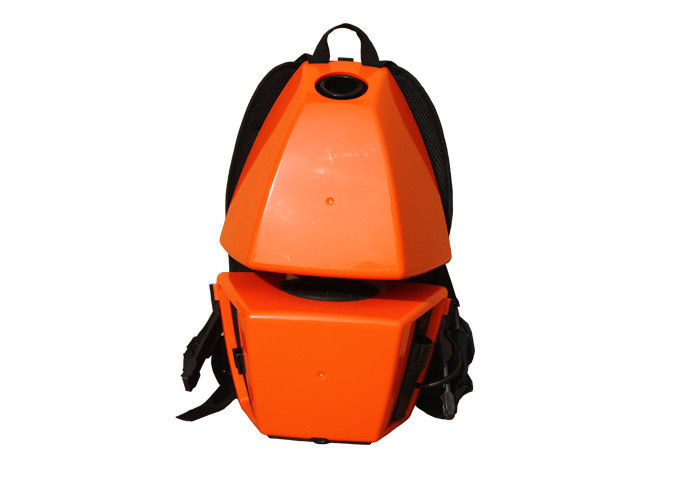 Orange Color Portable Mini Backpack Vacuum Cleaner For Hotel / School ...