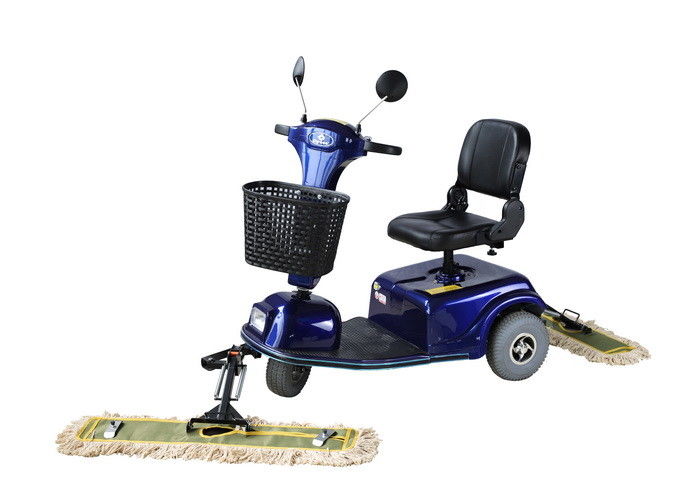 Three Wheels Floor Cleaner Machine , Durable Warehouse Cleaning Equipment