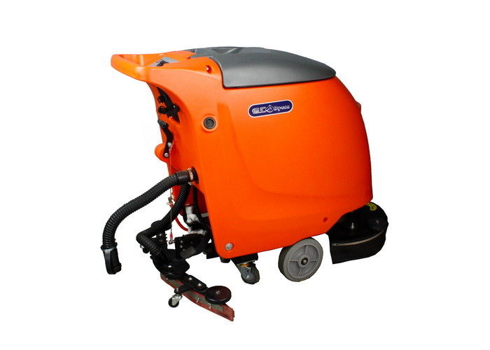 Colored Self Propelled Floor Cleaning Machines / Warehouse Walk Behind ...