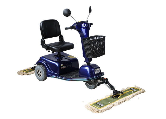 Wet And Dry Electric Floor Sweeper , Floor Cleaner Machine Convenient