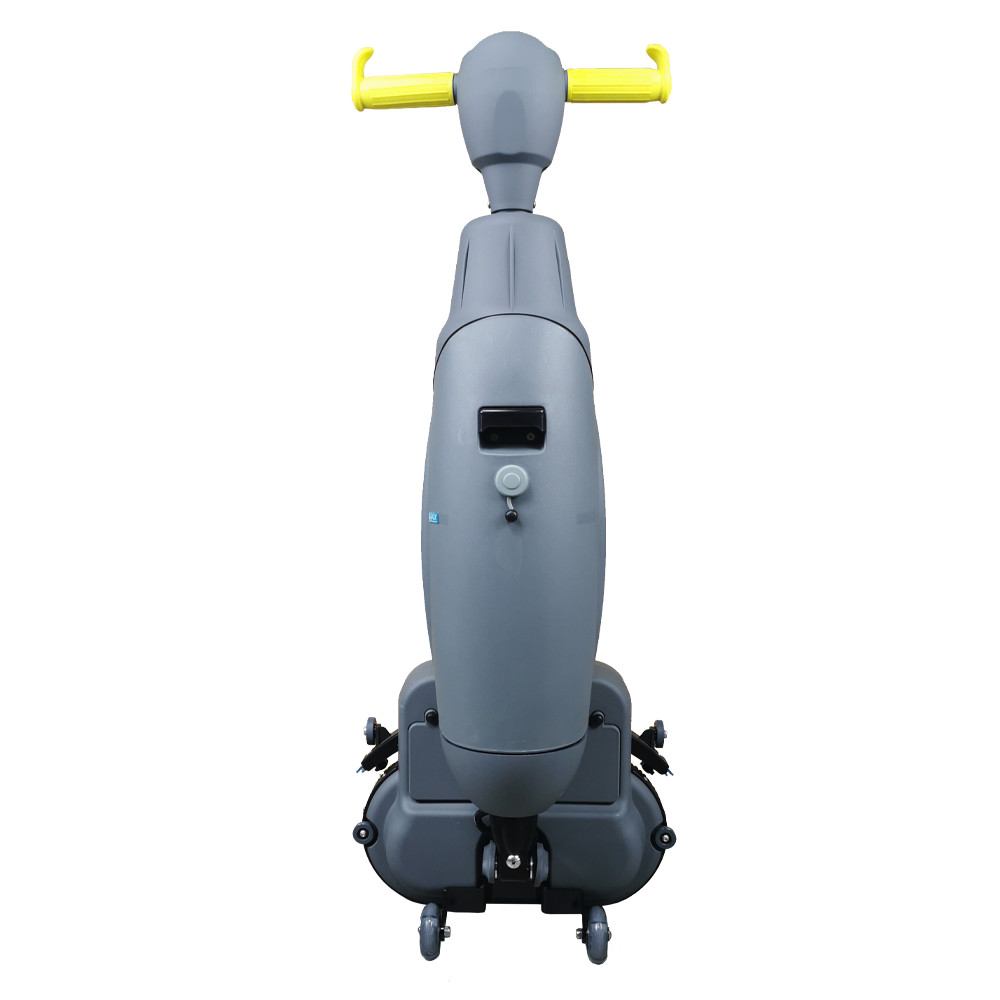 Folding Automatic Scrubber Clean Machine Mini Floor Scrubber For Shop ...