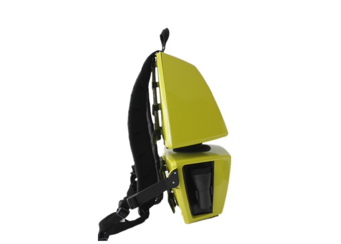 Yellow Adjustable Mini Backpack Backpack Vacuum Cleaner With ABS ...