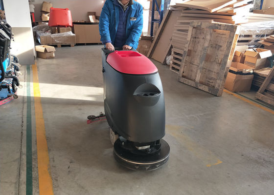 Safety Seats Industrial Floor Cleaning Machines For Workshop ...